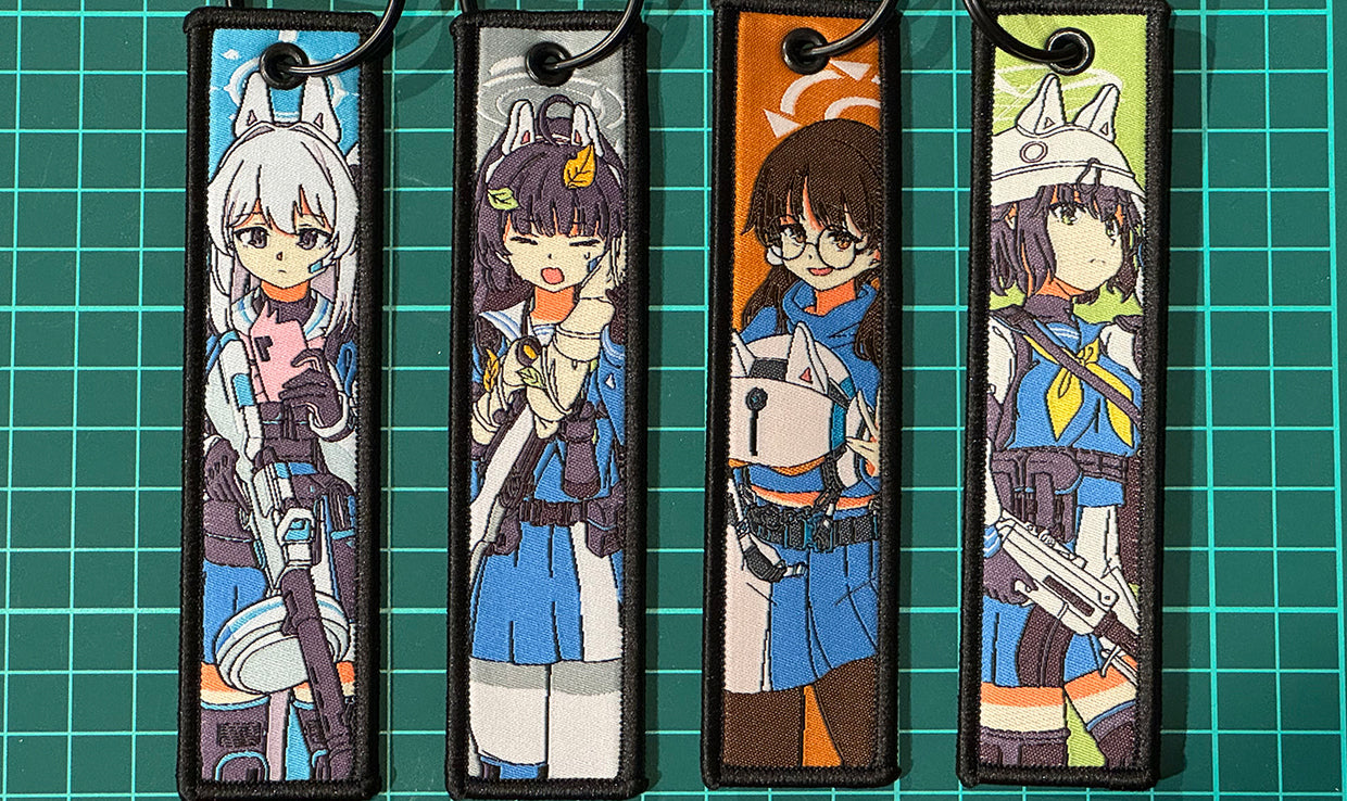 Clov3r RABBIT Platoon Flight Tags - Blue Archive – FT MediaWorks