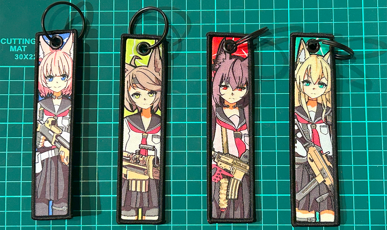 FOX Platoon Flight Tags - Blue Archive – FT MediaWorks